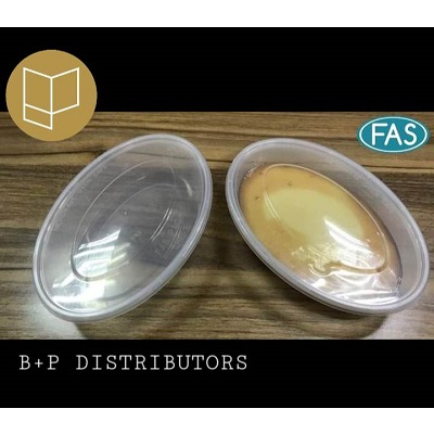 LF 400ML OVAL TUB LECHE FLAN CONTAINER | Shopee Philippines
