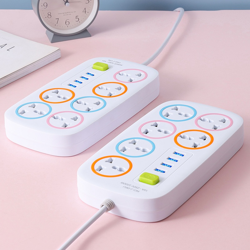 Yy Universal Socket Extension Moveable Multi Function Socket With Usb Socket Extension Socket