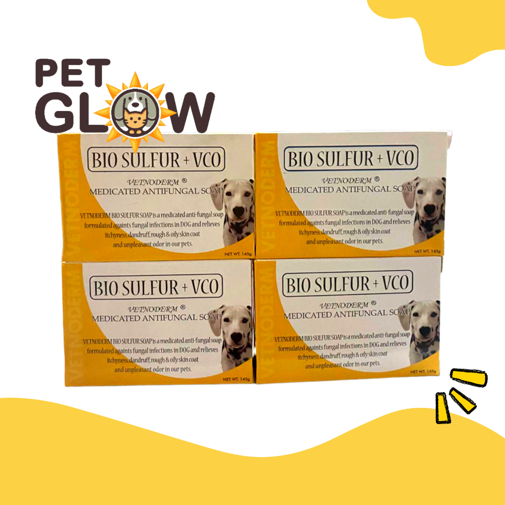 BIO SULFUR + VCO MEDICATED ANTIFUNGAL SOAP (PER PIECE) 145G FOR DOGS ...