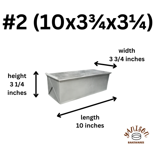 TASTY BREAD MOLDER WITH COVER / LID / BREAD LOAF PAN WITH COVER / LID ...