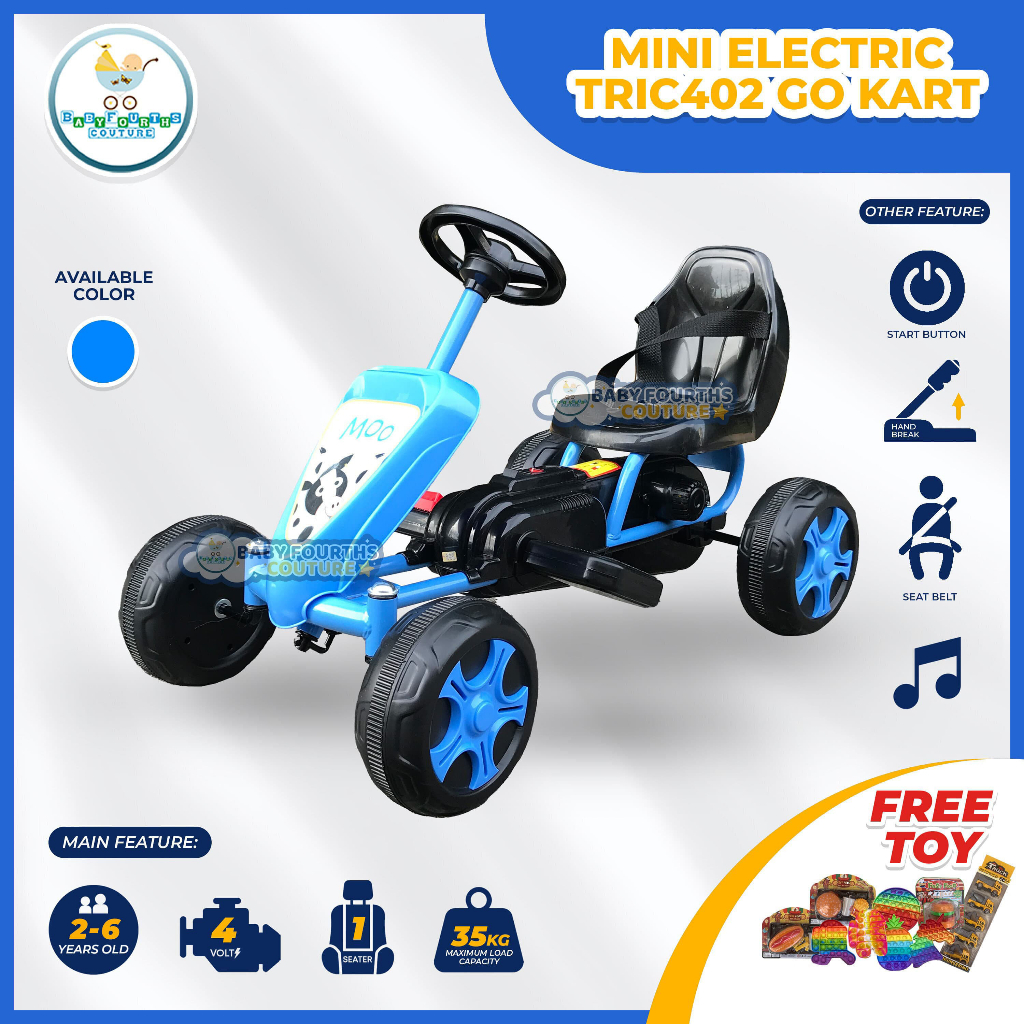 COD Electric TRI402 Go Kart for kids to toddler | Shopee Philippines