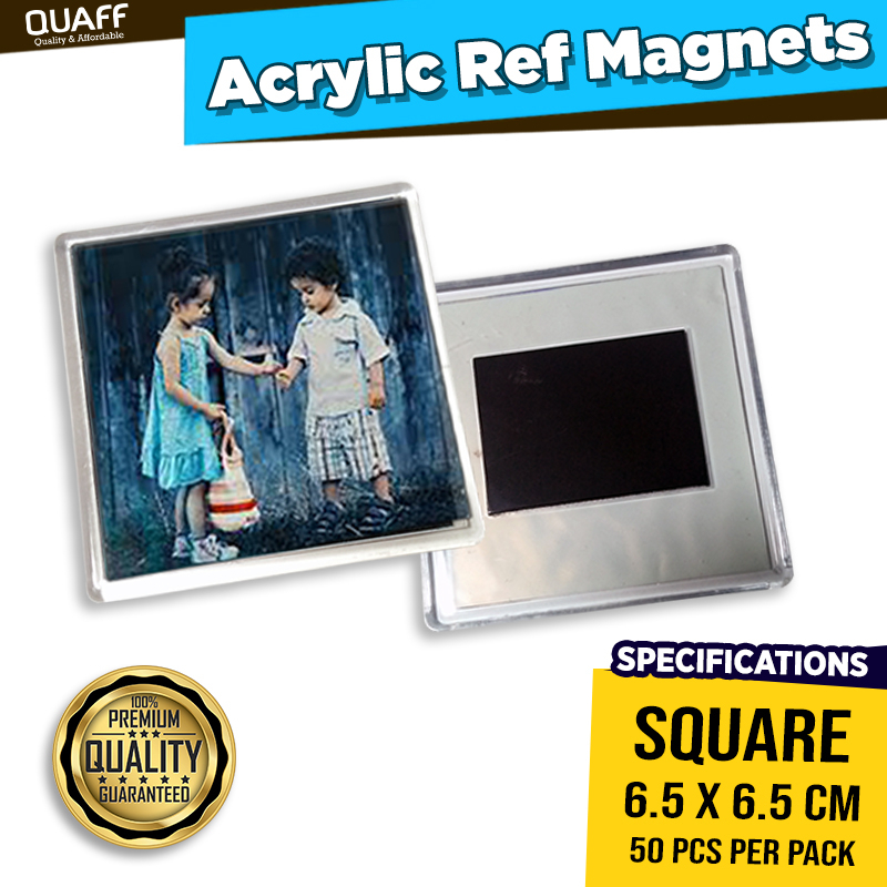 QUAFF Acrylic Keychain F7 Ref Magnet Small Square 6.5cm - 50pcs per ...