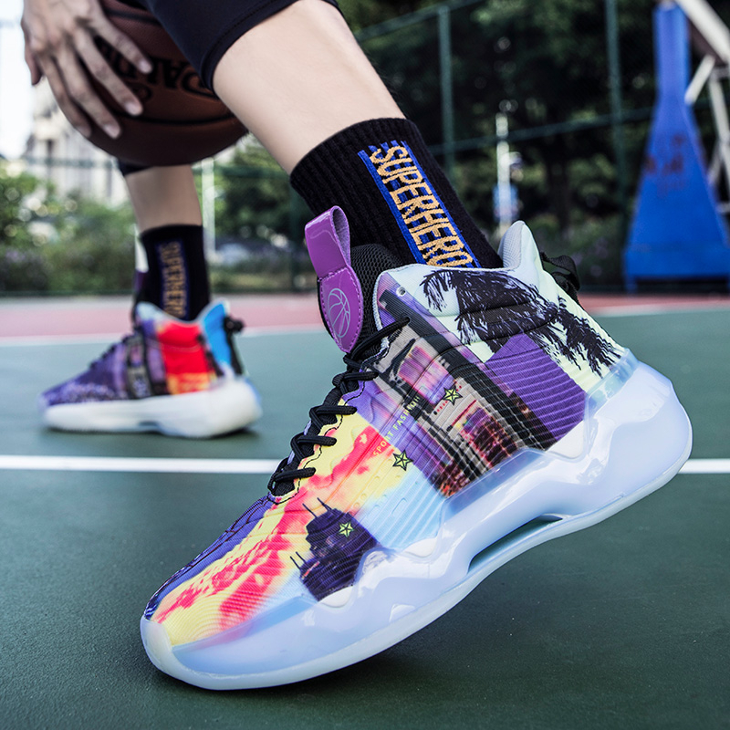 PHL Fashion Spors Hot Trending highcut jelly spike basketball shoes for ...