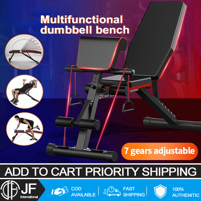 SPORT gym bench all in 1 Adjustable Gym Weight Bench-Foldable Sit up ...