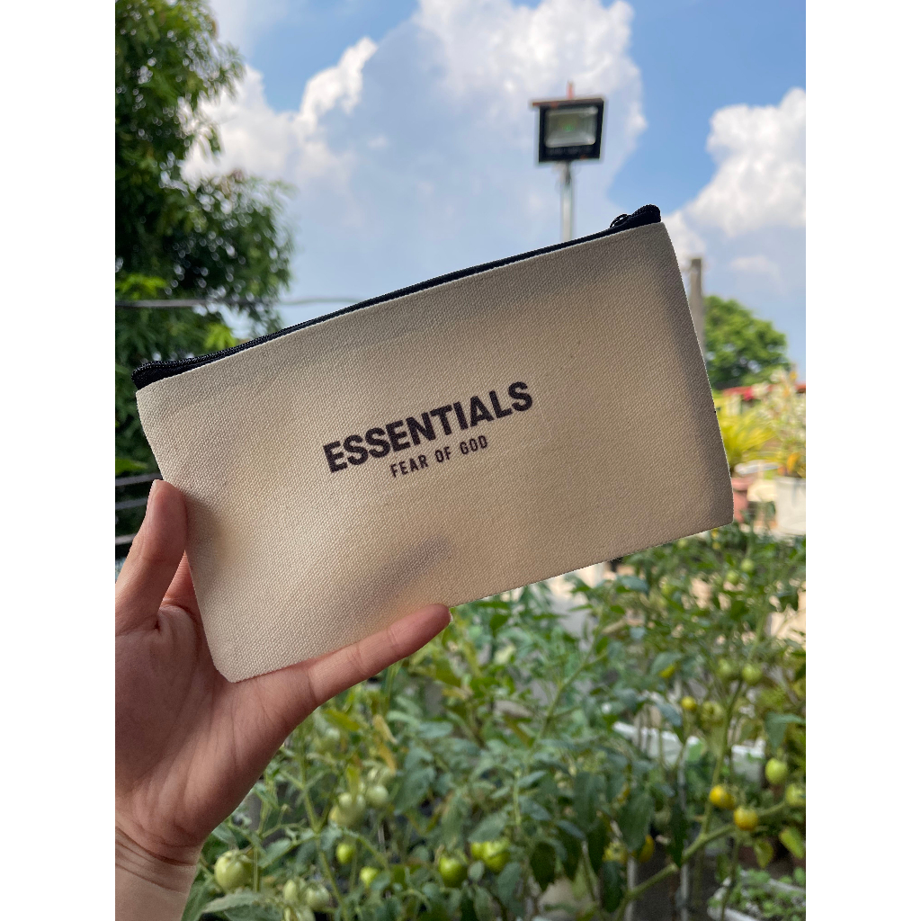 Aesthetic Cute Canvas Pouch Pencil Case Wallet Purse with Zipper 4in x ...