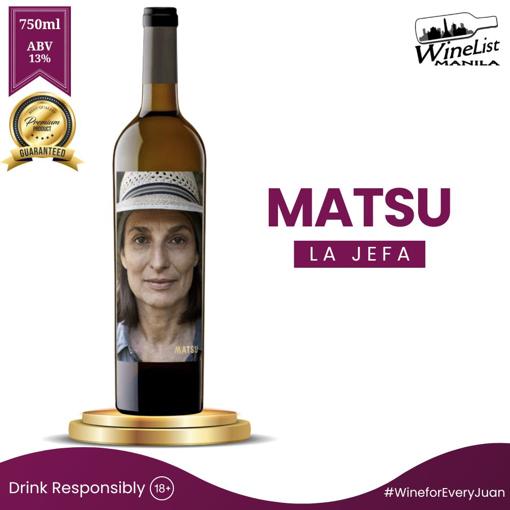Matsu La Jefa | Toro, Spain | White Wine 750ml | Shopee Philippines