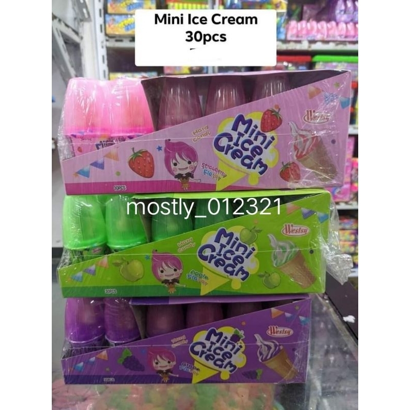 MINI ICE CREAM CANDY 30'S/PACK | Shopee Philippines