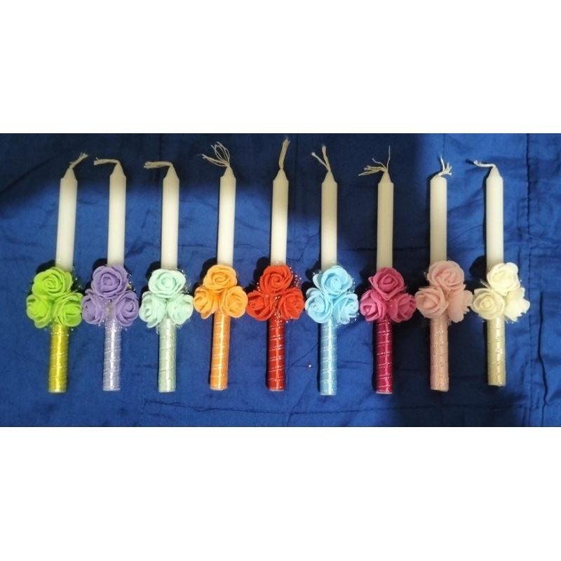 Debut Candle-7th Birthday Candles/18th Birthday Candle-Christening ...