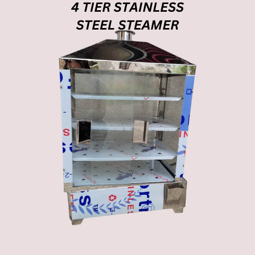 BSS 4 Tier Stainless Steamer For Bussiness Or Siomai Siopao Hotdog ...