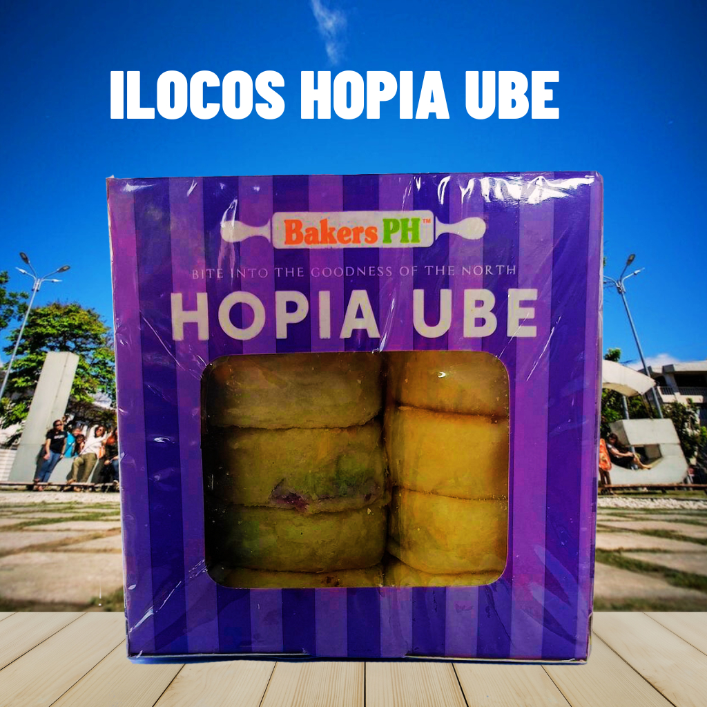 Hopia Ilocos Ube Flavor 1 box 10 pieces | Shopee Philippines