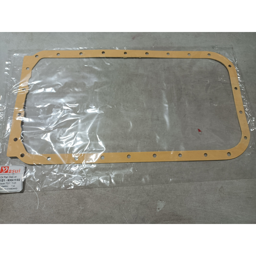 NISSAN URVAN TD27/TD25 OIL PAN GASKET ASAHI 11121-63G01/02 | Shopee ...