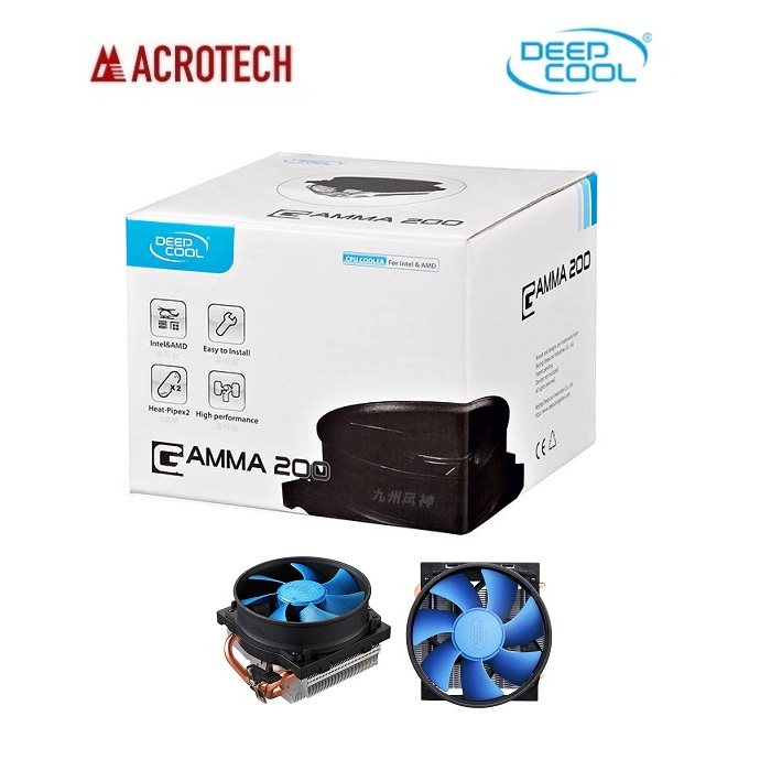 DEEPCOOL GAMMA 200 CPU Air Coolers | Shopee Philippines