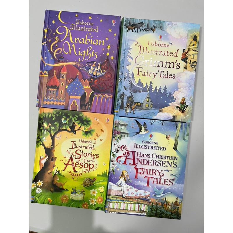 usborne illustrated grimms fairytale hans andersen Aesop’s fable ...