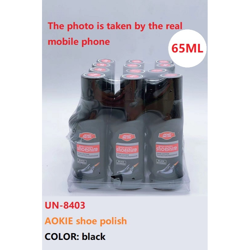 75ML Aokie Premium Liquid Shoe Polish Wax | Shopee Philippines