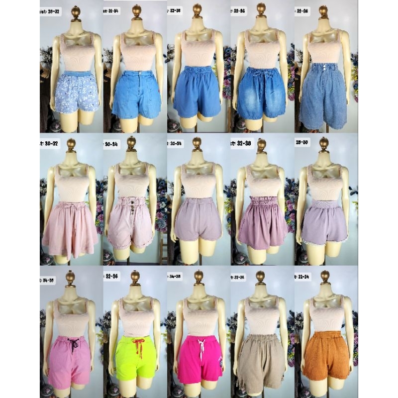 UKAY SHORTS | Garterized shorts | Preloved | Ukay | Shopee Philippines