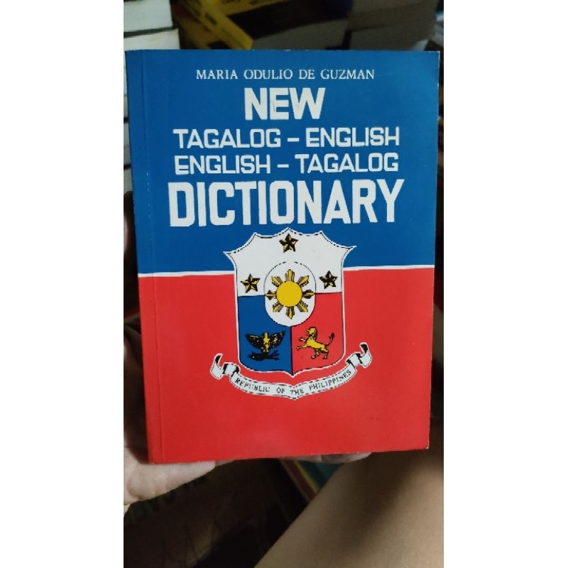 Tagalog English English Tagalog Dictionary | Shopee Philippines