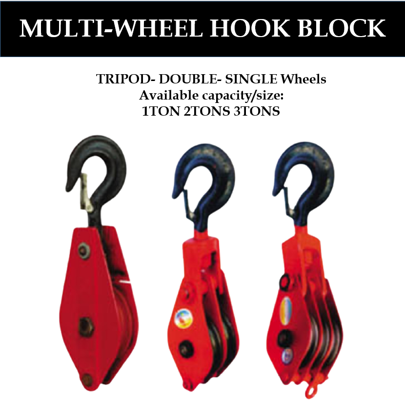 RTK Lifting Crane Pulley Block Sheave Block Hoist Tool Rope | Shopee ...