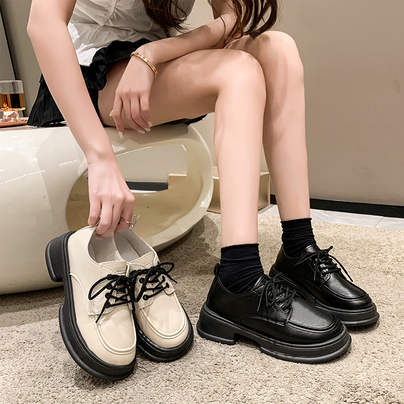 「KAEVE」2024 korea Mary Jane Shoes Casual Thick bottom for women A74 ...