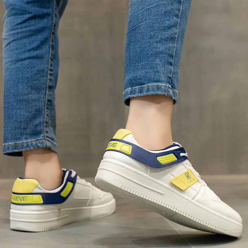 「KAEVE」(+1 size)「KAEVE」2024 unisex couple white sneakers for men and ...