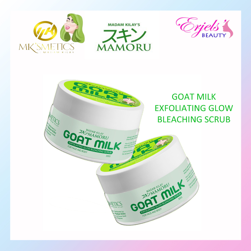 (COD) MADAM KILAY Mamoru Goat Milk Exfoliating Glow Bleaching Scrub ...