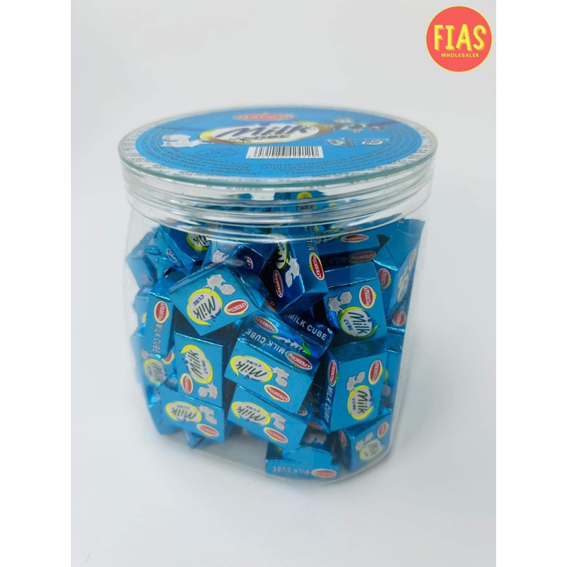 120 Pieces Milk Cube Candy | Shopee Philippines