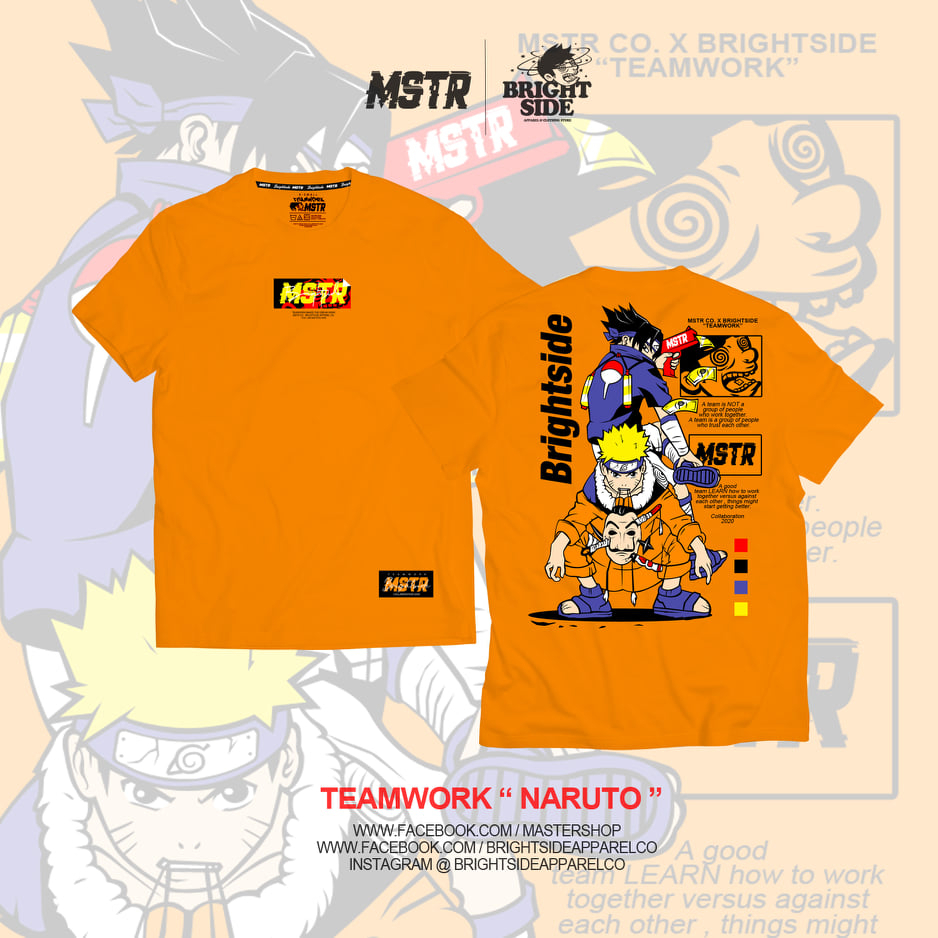 ALL LOCAL BRAND - MSTR CO. X Brightside "ANIME COLLECTION" Men T-Shirt ...
