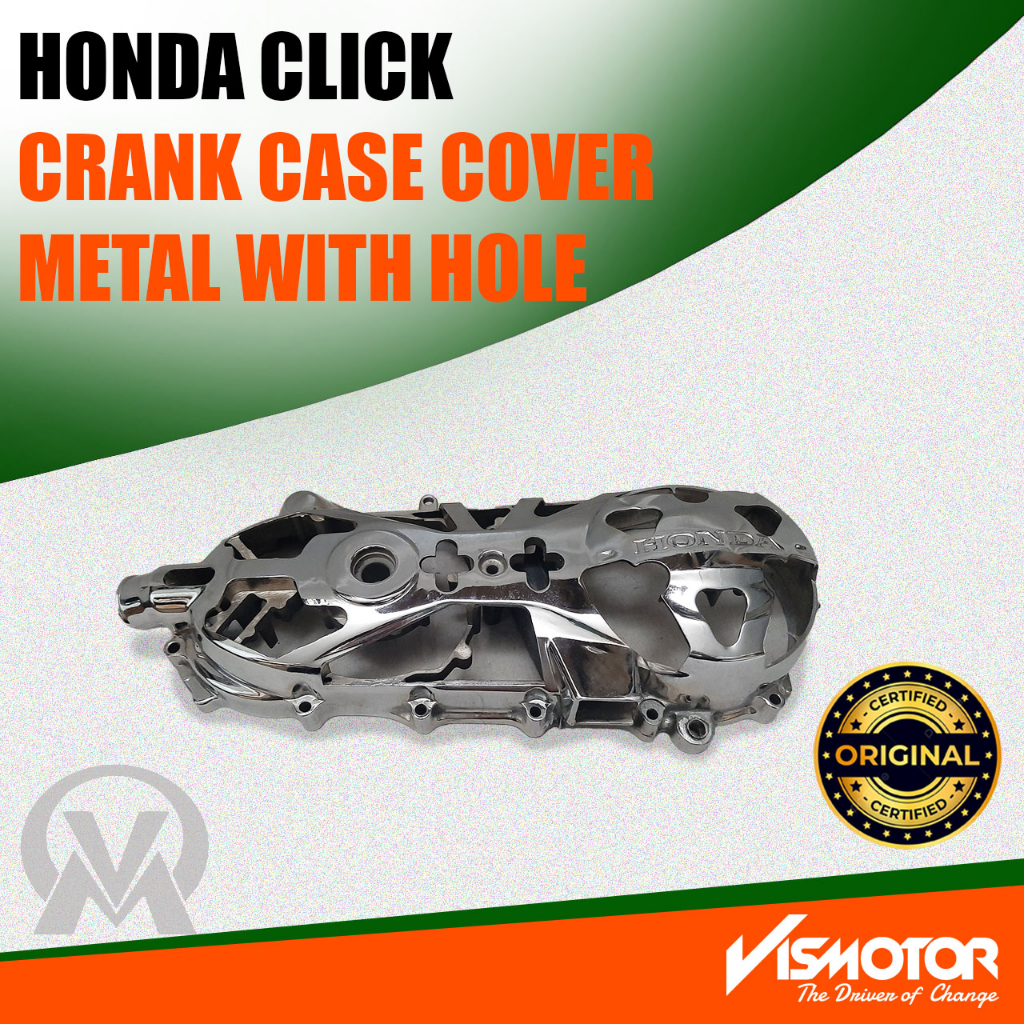 Lightened Metal Crank Cover For Honda Click Carb Original Crank Cover ...