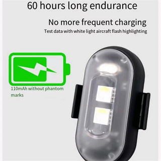 LED Drone Strobe Light Motorcycle Flashing Light 7 Colors Slow Fast ...