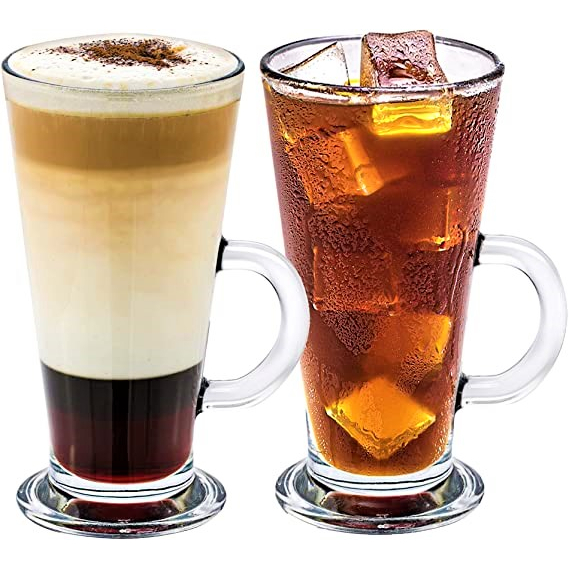 10oz/295ml Irish Coffee Glass/Latte Mug/Iced Coffee Glass/Latte ...