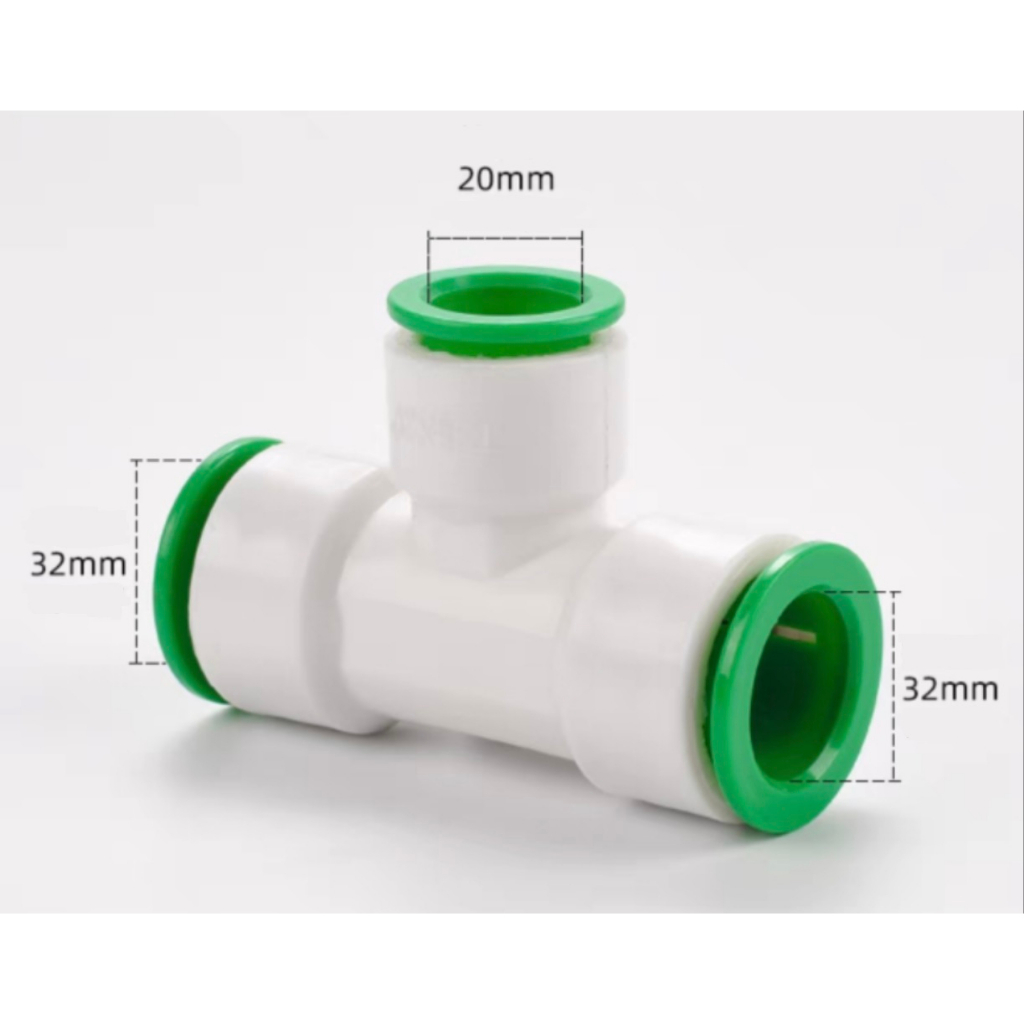 PPR QUICK CONNECTOR 1/2'(20mm)' 3/4''(25mm) 1"(32mm) HOT-MELT-FREE HOT&COLD WATER PIPE PPR ...