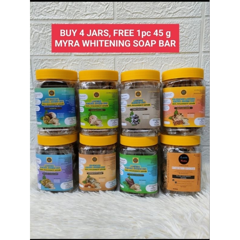 Lacto Mama's Malunggay Oatmeal Cookies and Treats- Jar of 15s and 12s ...