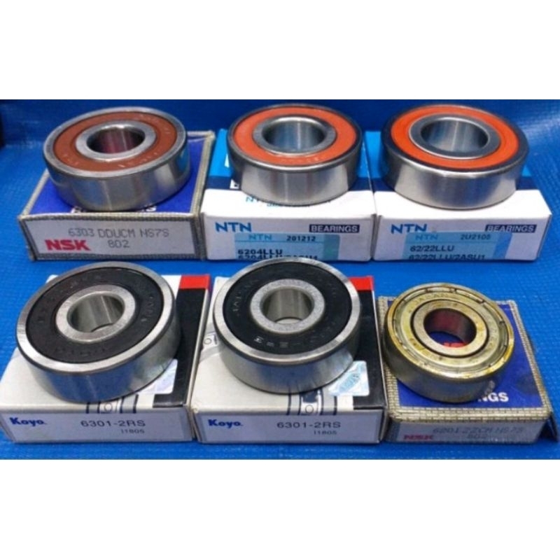 transmission Gear box Bearing set of 6 for YAMAHA MIO Soul I 125 / MIO ...