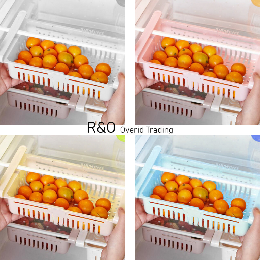R&O | Refrigerator Organizer | Retractable fresh-keeping pull-out ...