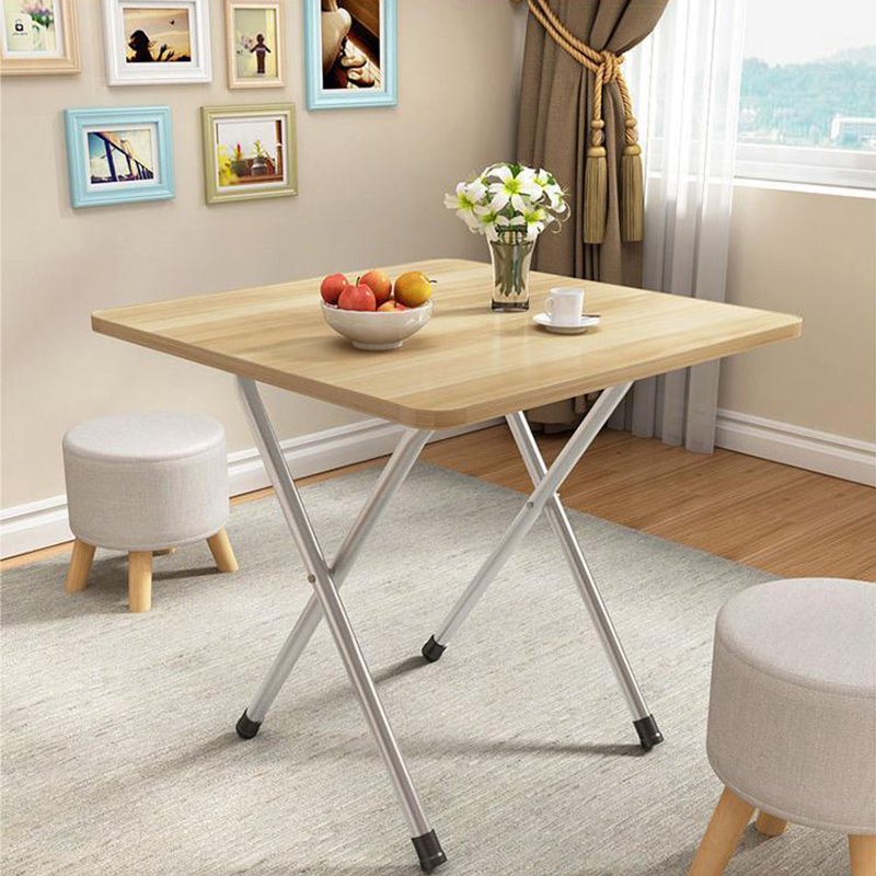 Folding Dining Table Portable Outdoor Computer Desk Small Home Square ...
