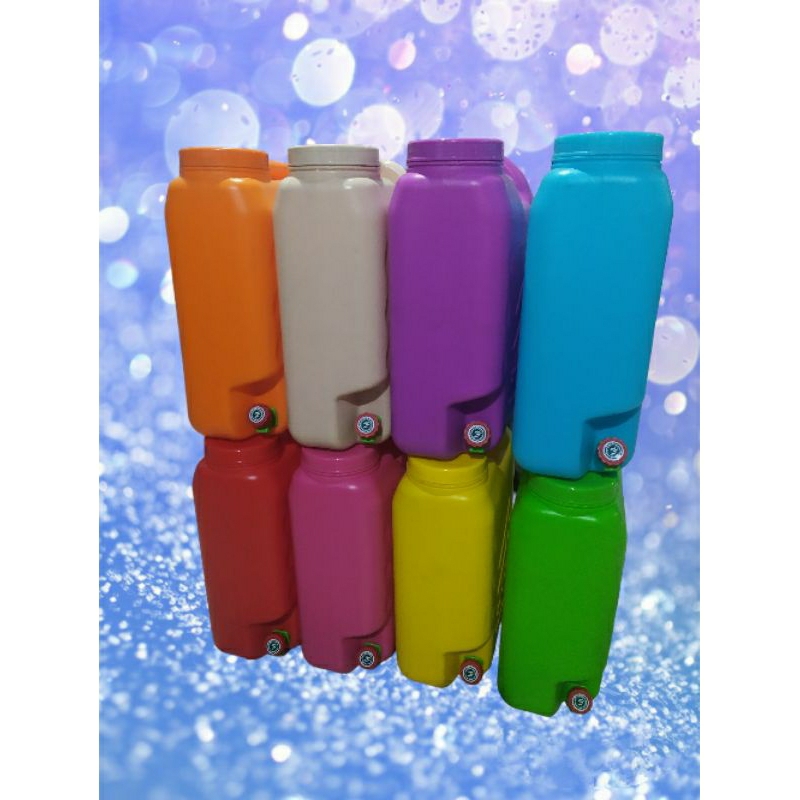 Colored Gallon Slim Container Assorted Color | Shopee Philippines