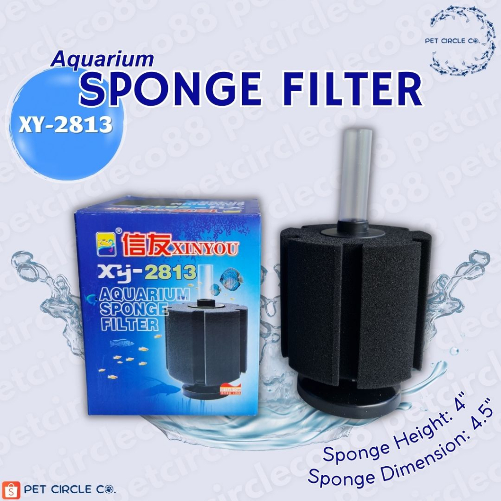 Aquarium Sponge Filter XY-2813 Bio Foam | Shopee Philippines