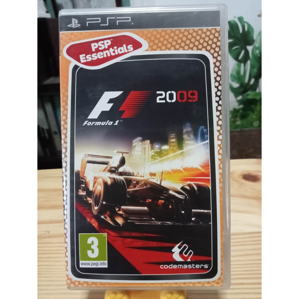 Formula 1 2009 [PSP Game, with Crack inside the case - see last photo ...