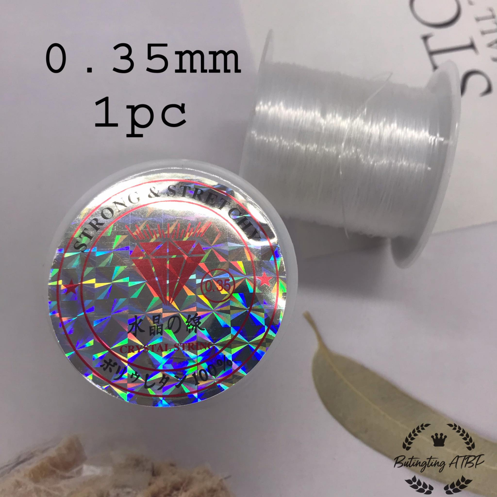 No Elastic Crystal Beading Cords Fish Line Wire Nylon String for ...