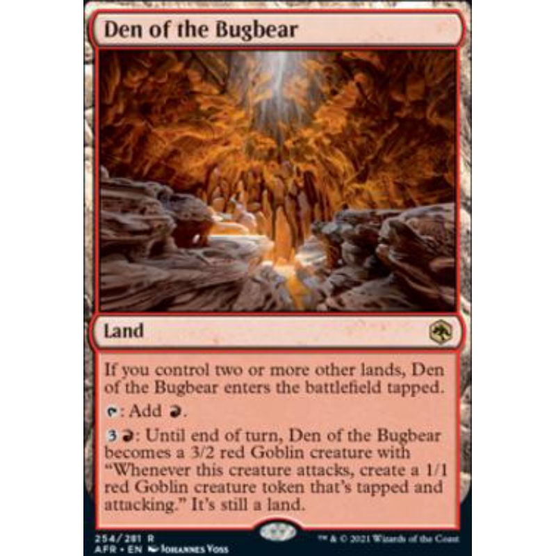 Den of the Bugbear - AFR - Rare - MTG Cards (WotC) | Shopee Philippines
