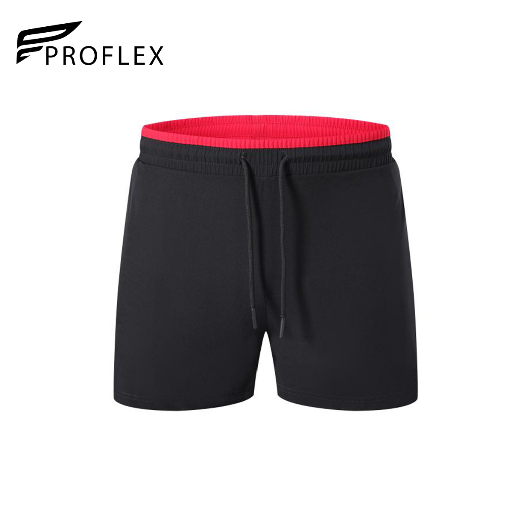 PROFLEX Men's Performance Running Shorts with Zipper Pockets B23063 ...