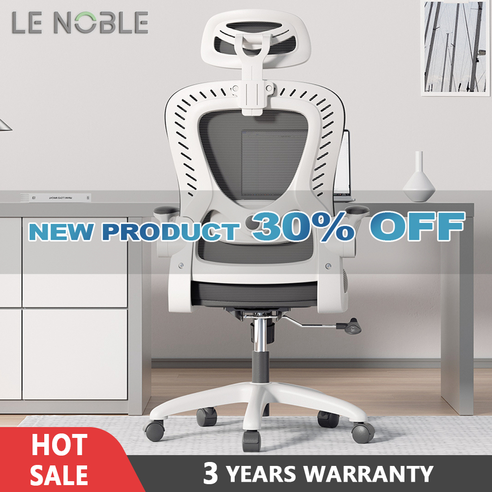 LENOBLE D1 Korean Ergonomic Office Chair Gaming Chair Computer Study ...