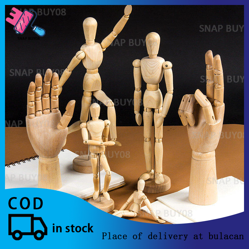 SNAP BUY08 Wooden Human Body Model Figure Manikin Mannequin Artist ...