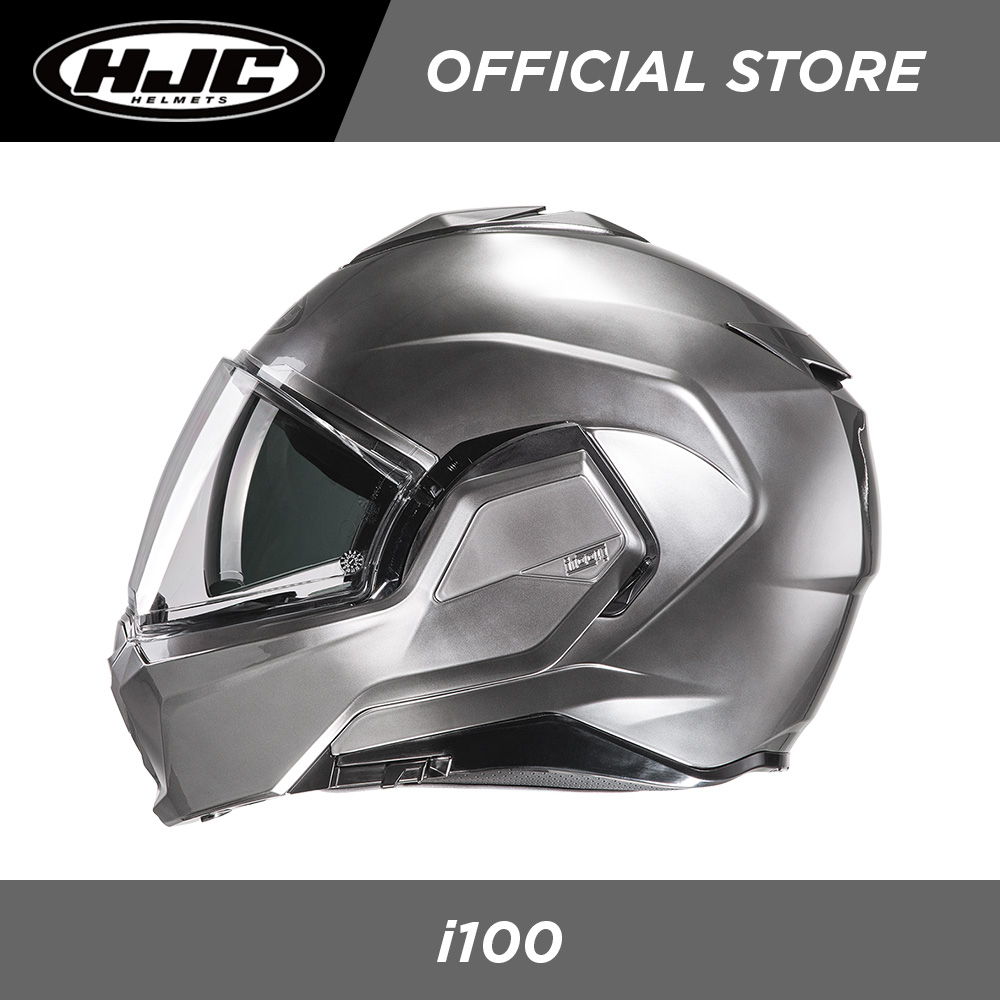 HJC Helmets i100 Hyper Silver | Shopee Philippines