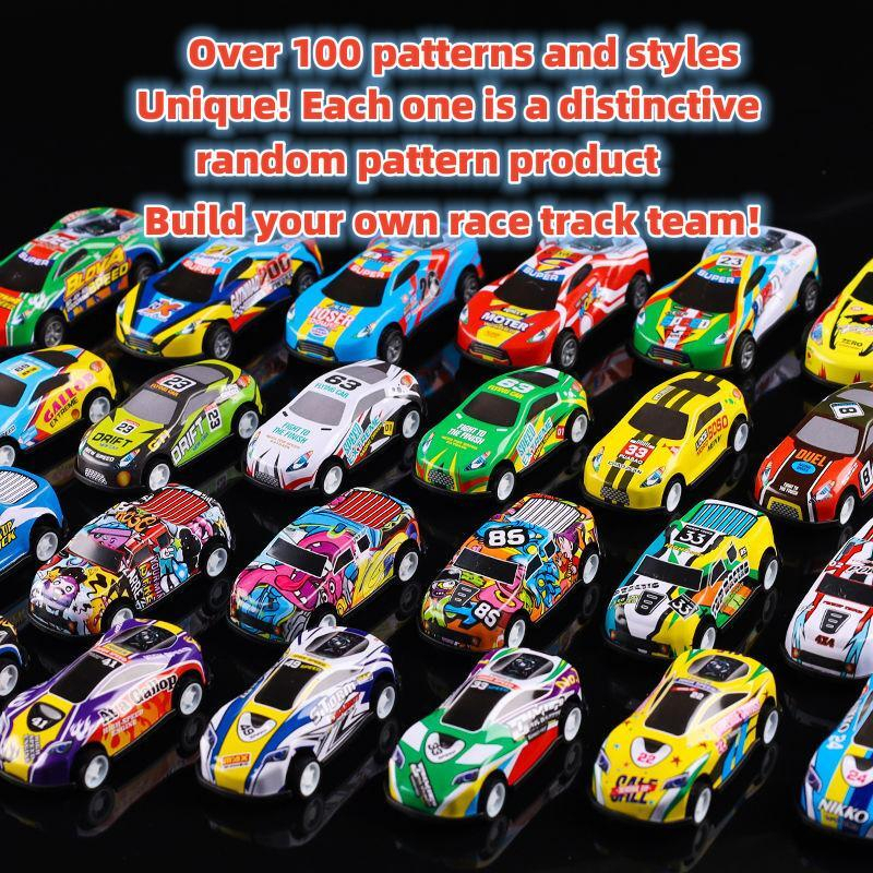 6PCS Vehicle mini Car Toys for kids Mini Pull Back Car Inertial Metal ...