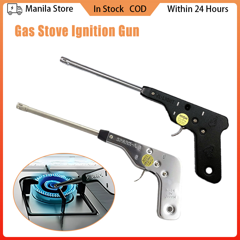 Electric Lighter Windproof Gas Stove Lighter Safety Kitchen Igniter ...