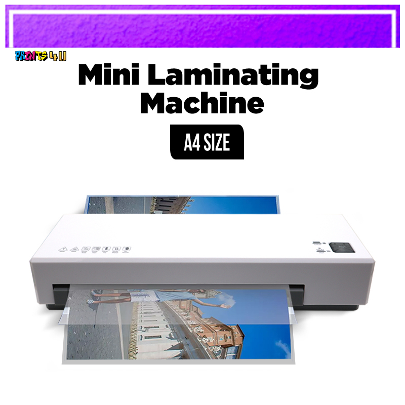 Mini Laminator A4 Size Laminating Machine Fast Pre-Heating | Shopee ...