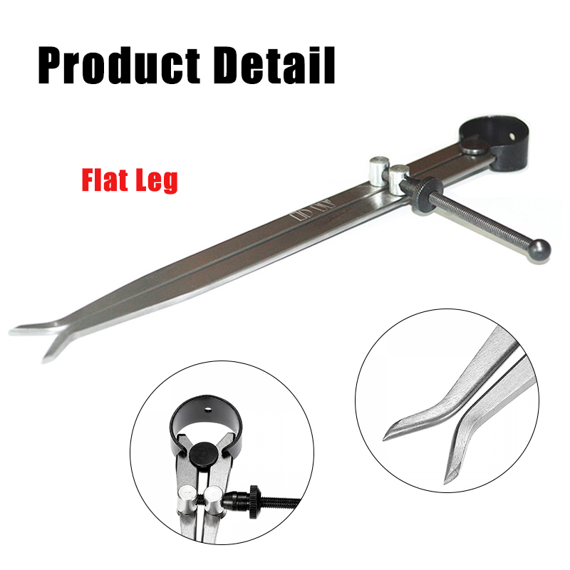 150mm Carbon Steel Spring Inside Outside Divider Caliper Flat Leg ...
