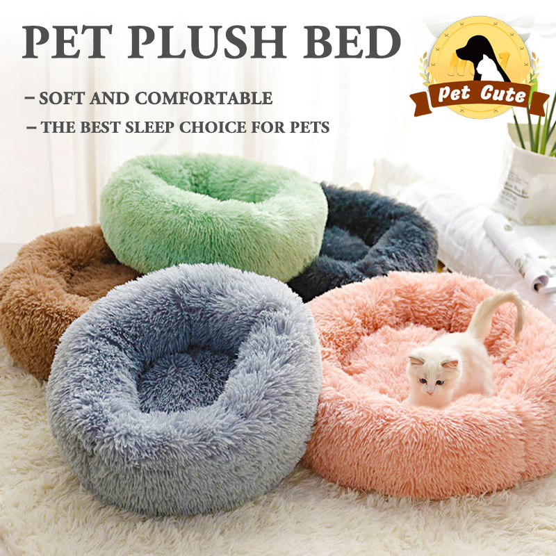 Dog Bed Cat Bed Pet Bed Pet Dog Bed For Dog Winter Warm Plush Soft Pet ...