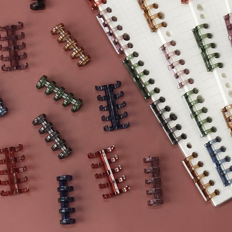 5Holes New Plastic Ring Binder Ring Binding 80/60 Sheets Capacity IDO ...