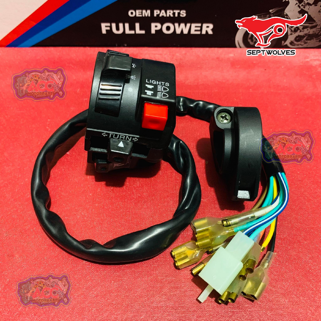 ACC Motorparts Honda CB125 Kick Start Handle Switch Set Left & Right ...